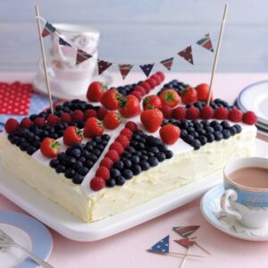 Union Jack Jubilee Cake - Claire Justine