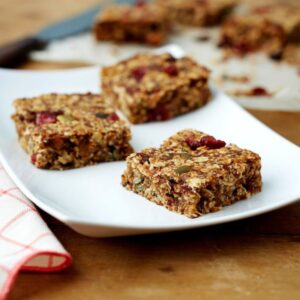 Gluten-Free Super Fruity Flapjacks Recipe - Claire Justine