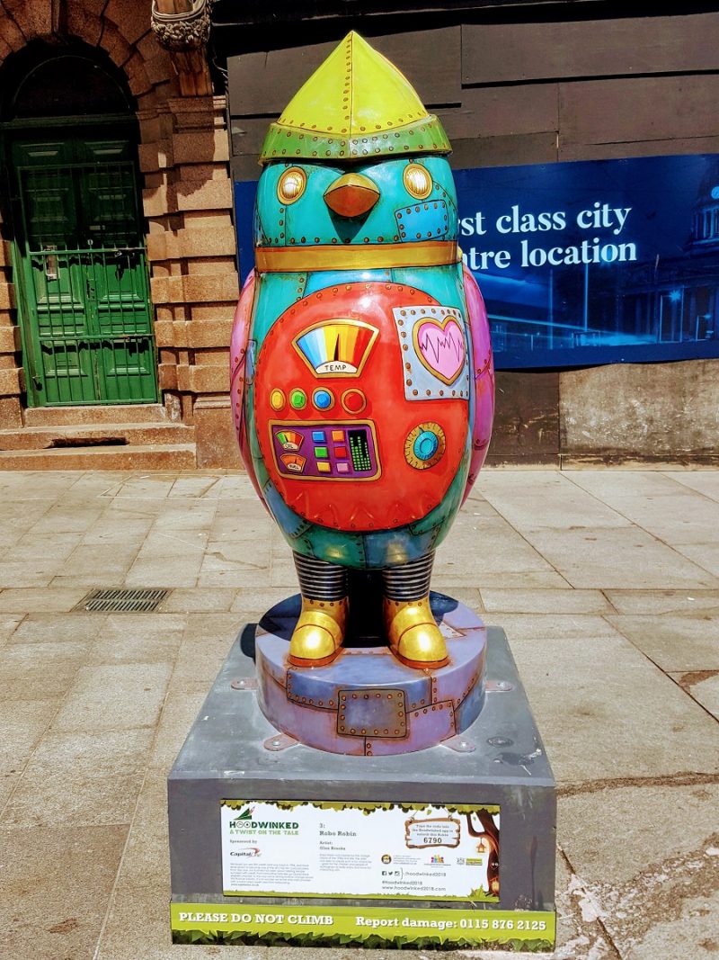 10 Hidden Robin Hood Artworks To Spot Around Nottingham - Claire Justine