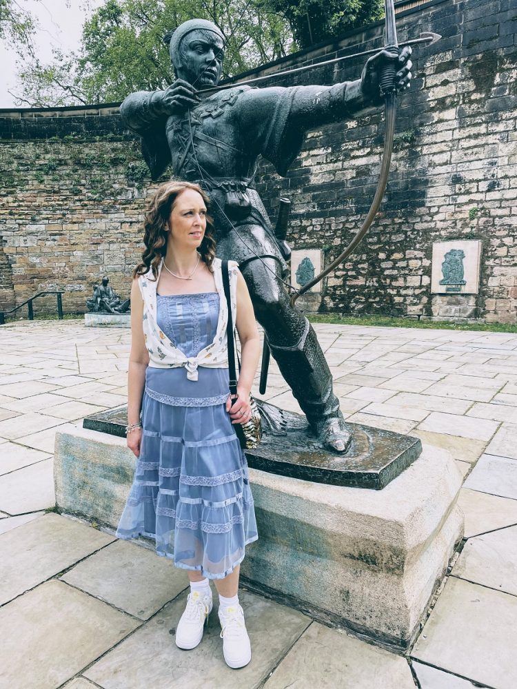 Around The Outskirts Of Nottingham Castle In Summer - Claire Justine