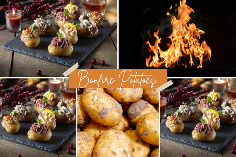 Bonfire Potatoes: Full Of Tasty Toppings Recipe - Claire Justine