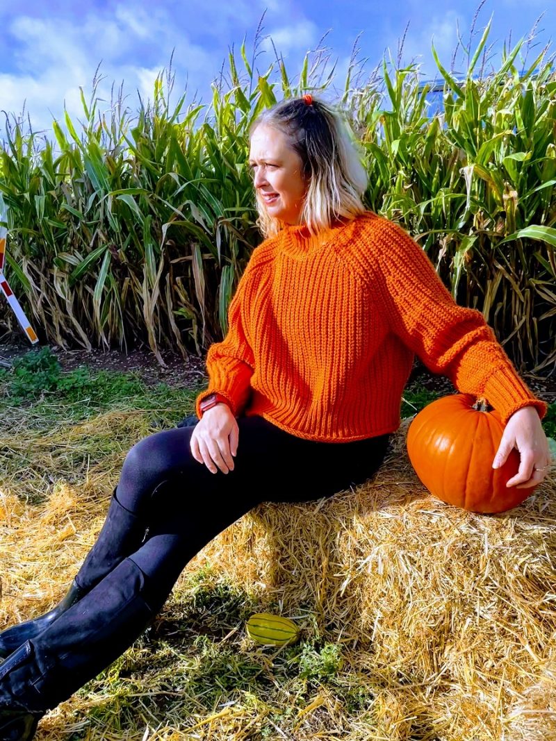 Pick Your Own Pumpkins In Nottingham - Claire Justine