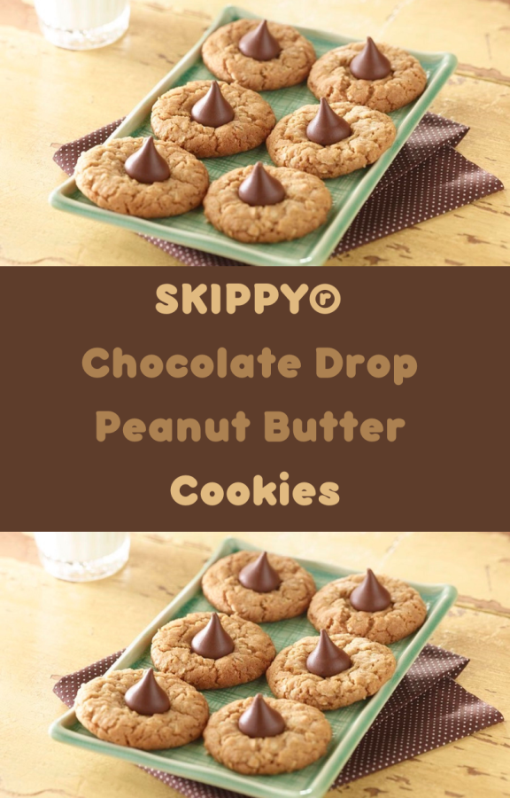 SKIPPY® Chocolate Drop Peanut Butter Cookies - Claire Justine