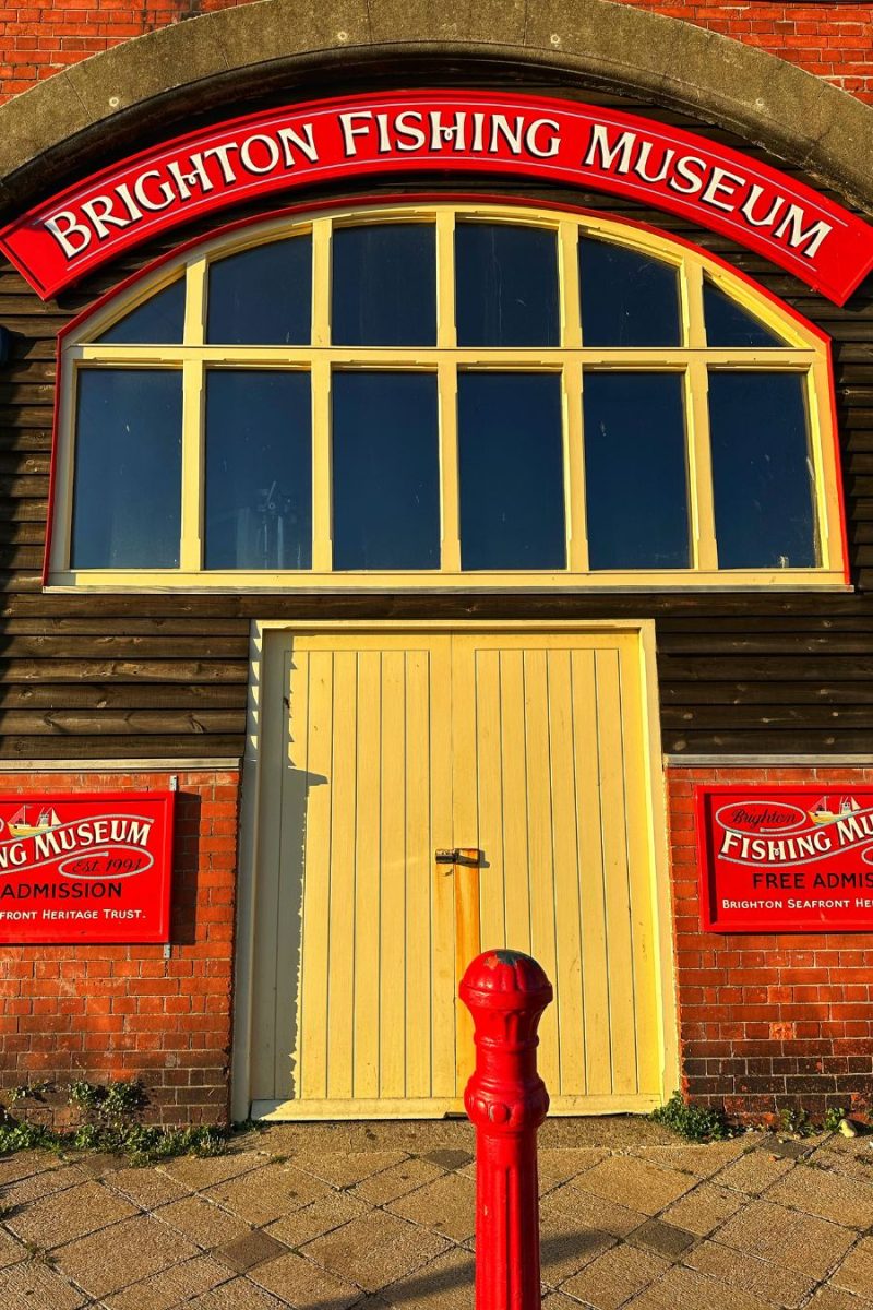 Brighton Fishing Museum And Some Polka Dots - Claire Justine