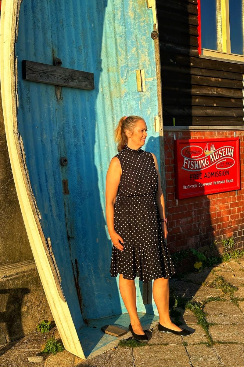Brighton Fishing Museum And Some Polka Dots - Claire Justine