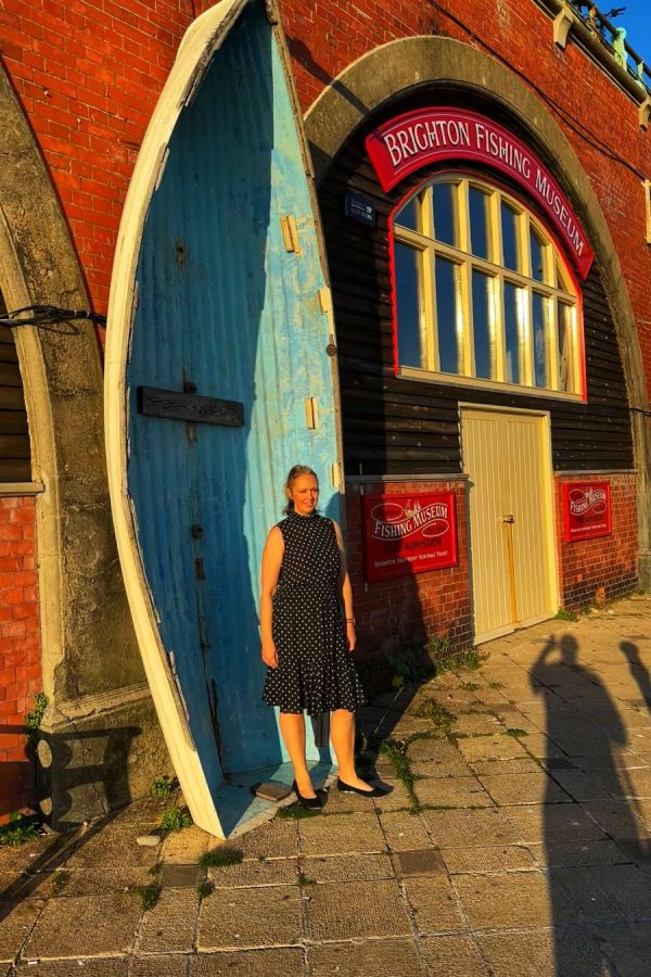Brighton Fishing Museum And Some Polka Dots - Claire Justine